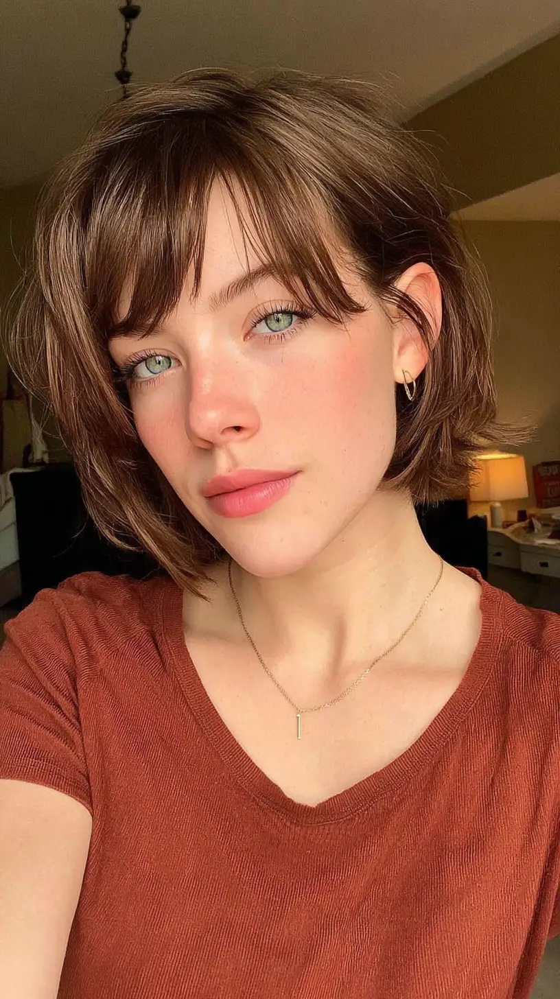 17 Short Side Bangs